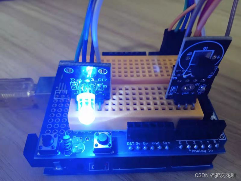 「雕爷学编程」arduino动手做（39）——ds18b20温度传感器2arduino 18b20 Csdn博客