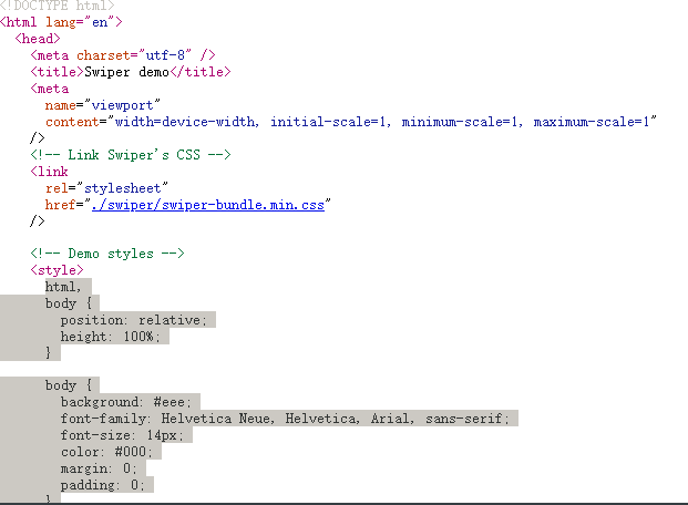 Swiper插件的基本使用_swiper-bundle.min.css-CSDN博客