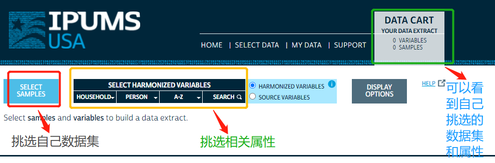如何下载ipums相关数据集？-CSDN博客