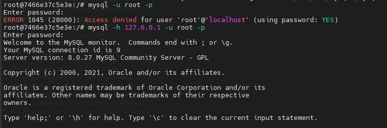 Docker 安装 MySQL8.0_protocol mismatch; server version = 11, client ver-CSDN博客