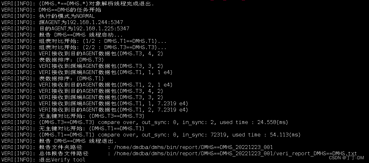达梦DMHS对比工具veri配置和使用_oracle到dm的dmhs对比-CSDN博客