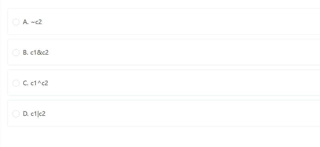 若有定义char c1=92,c2=92；则以下表达式中值为零的是_char函数表达式中值为零-CSDN博客