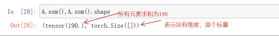 Pytorch中矩阵用sum()函数求和降维是怎么回事_pytorch sum是怎么按照轴求和的-CSDN博客