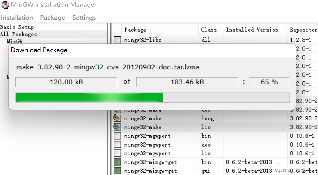 ‘make‘不是内部或外部命令，也不是可运行的程序或批处理文件 解决方案make 不是内部或外部命令也不是可运行的程序 或批处理文件。 Csdn博客