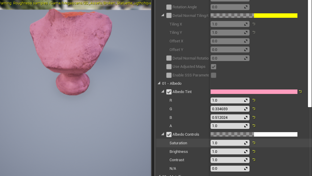 Bridge资产导入 材质实例参数细节调整简单介绍_bridge材质-CSDN博客