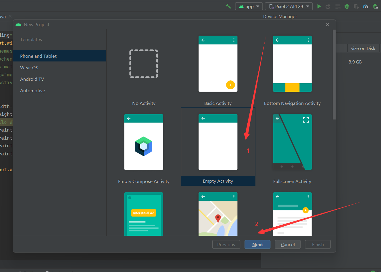 创建并运行一个Android Studio项目_android studio run项目-CSDN博客
