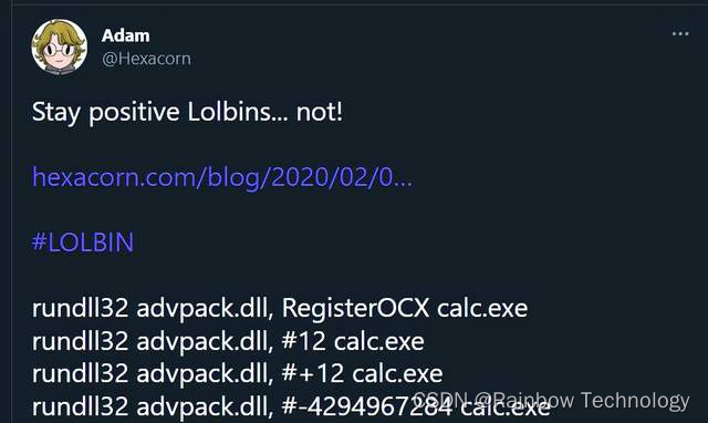 深挖 Rundll32.exe 的多种“滥用方式”以及其“特别”之处。-CSDN博客
