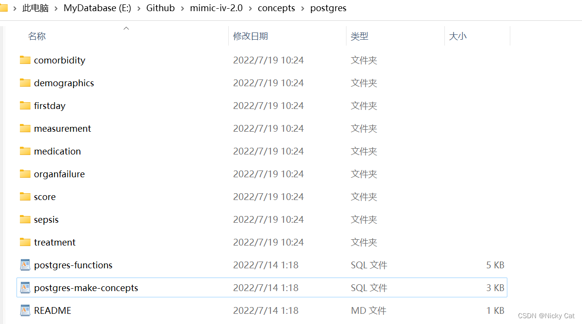 MIMICIV2.0版本Concepts自动生成_mimic视图代码-CSDN博客