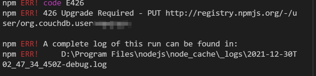 npm注册登录遇到的问题_npm 注册报错-CSDN博客