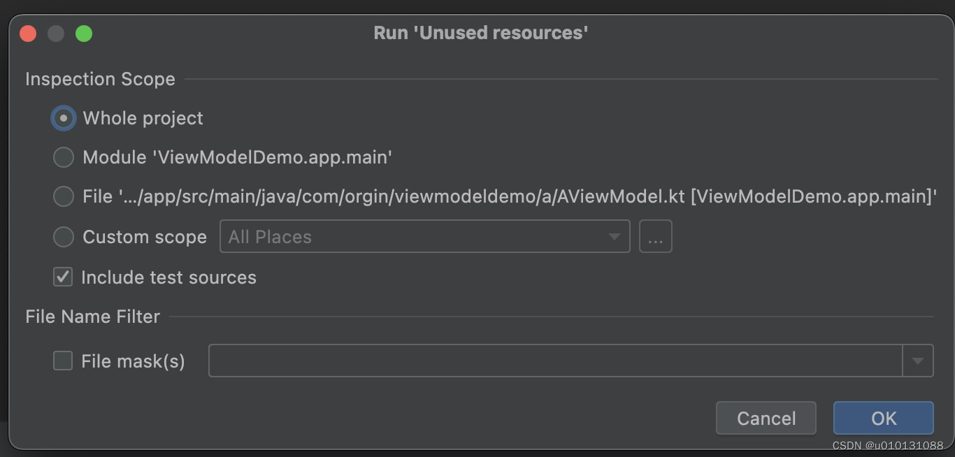 Android Studio 删除项目中无用资源_android studio去除无用资源-CSDN博客