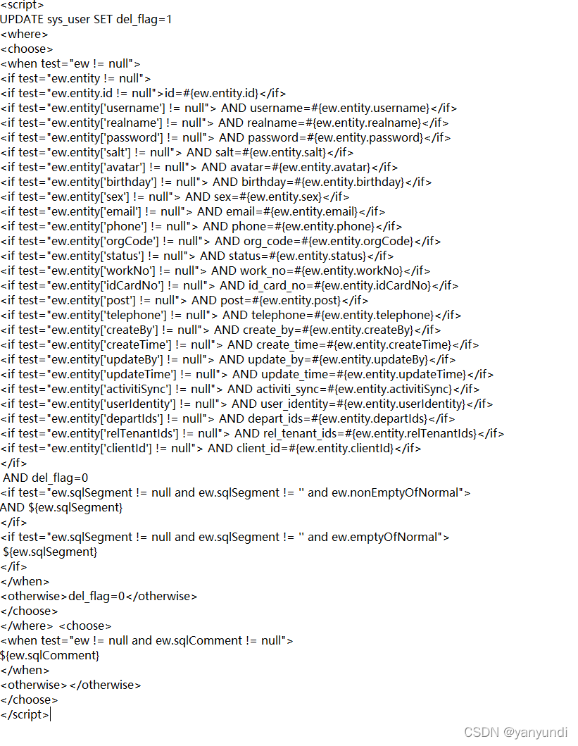 Mybatis Plus的tablelogic实现原理mybatis Tablelogic Csdn博客