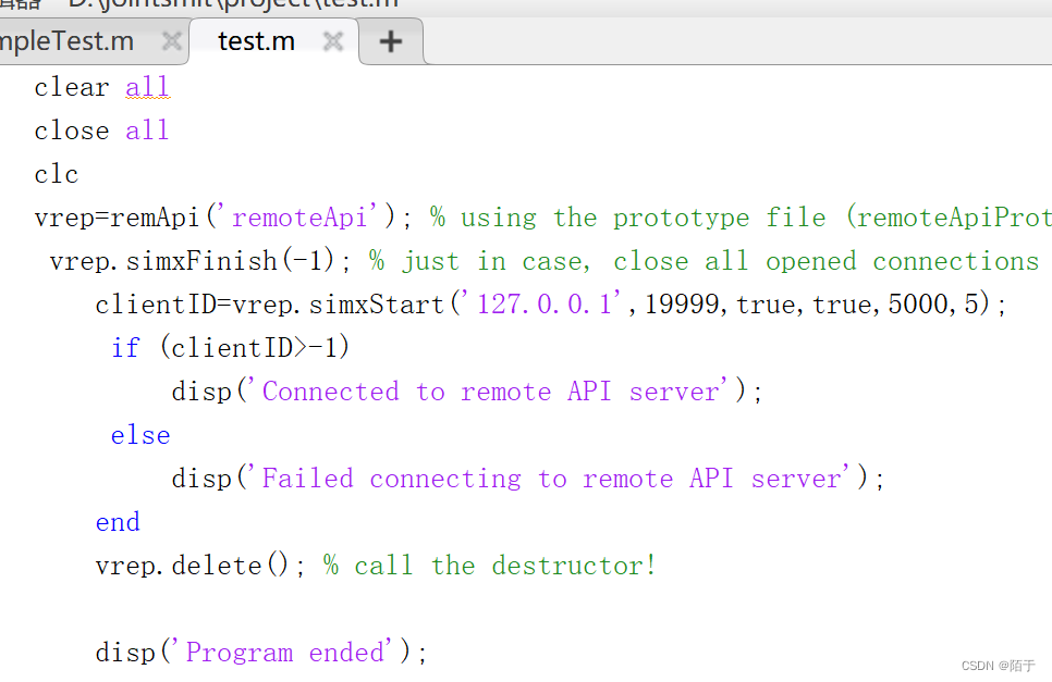 vrep和matlab联合仿真_matlab与vrep联合仿真-CSDN博客