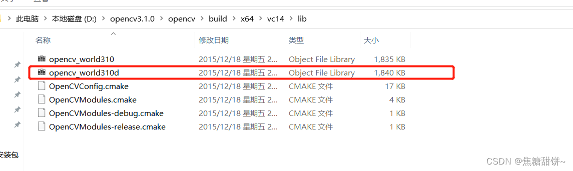 vs2015配置opencv3.1.0-CSDN博客