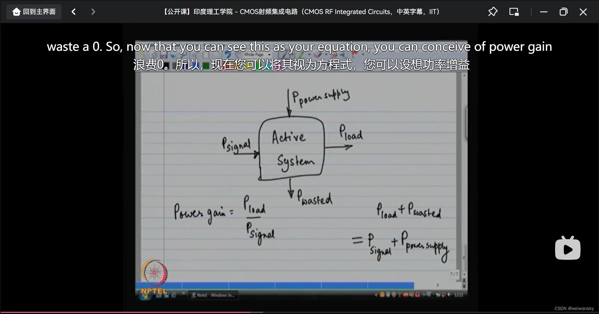 【公开课】印度理工学院 - CMOS射频集成电路（L3）课堂笔记-CSDN博客