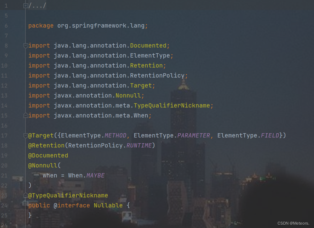 Spring@Nullable注解的作用（源码+简明详细解析）-CSDN博客