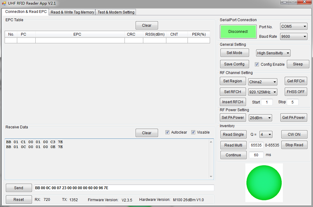 超高频RFID R200系列远距离一体化读写器开发测试_ypd-r200 rfid-CSDN博客