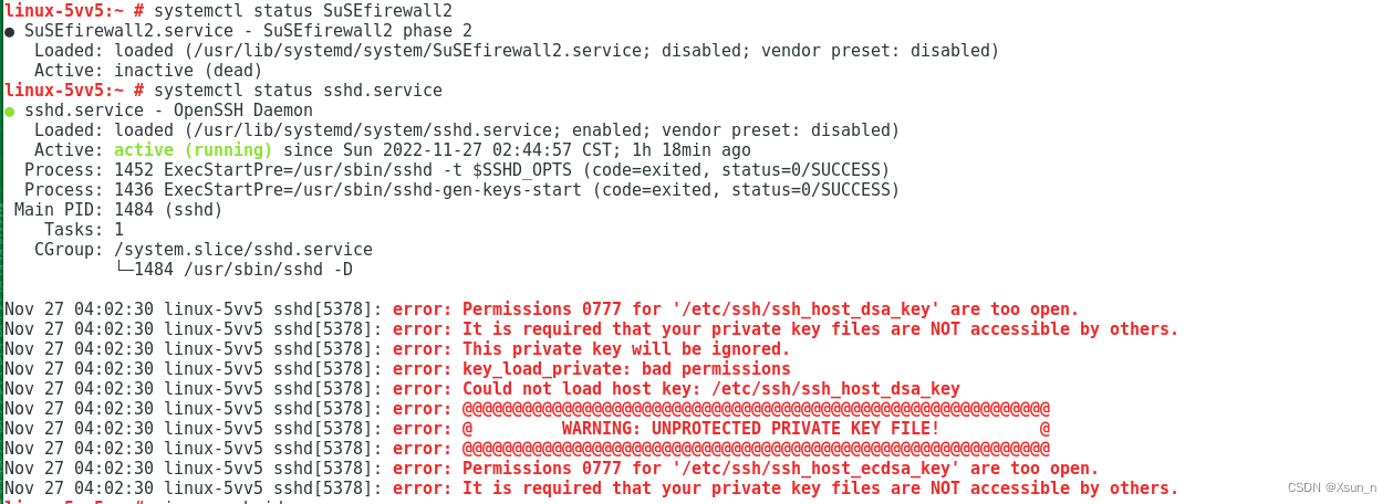 Linux系统网络正常可以ping通但是ssh连接不上_linux能ping不能ssh-CSDN博客