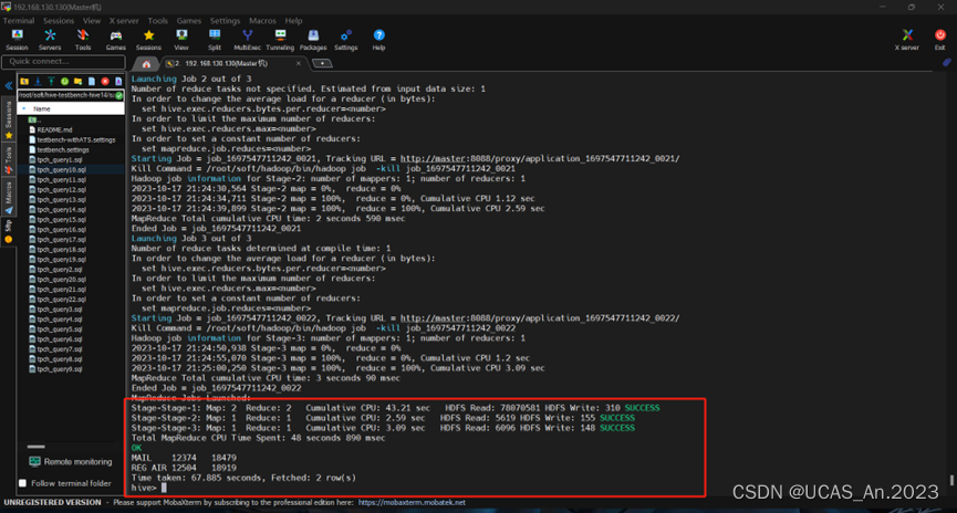 国科大《大数据技术》课程作业Hive TPC Benchmark测试_国科大数据科学导论第一次大作业-CSDN博客
