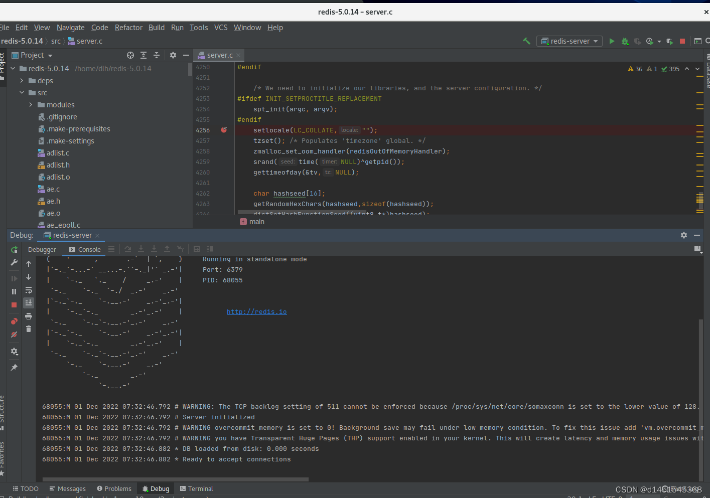 Liunx环境调试Redis源码_linux环境用clion编译调试redis源码-CSDN博客