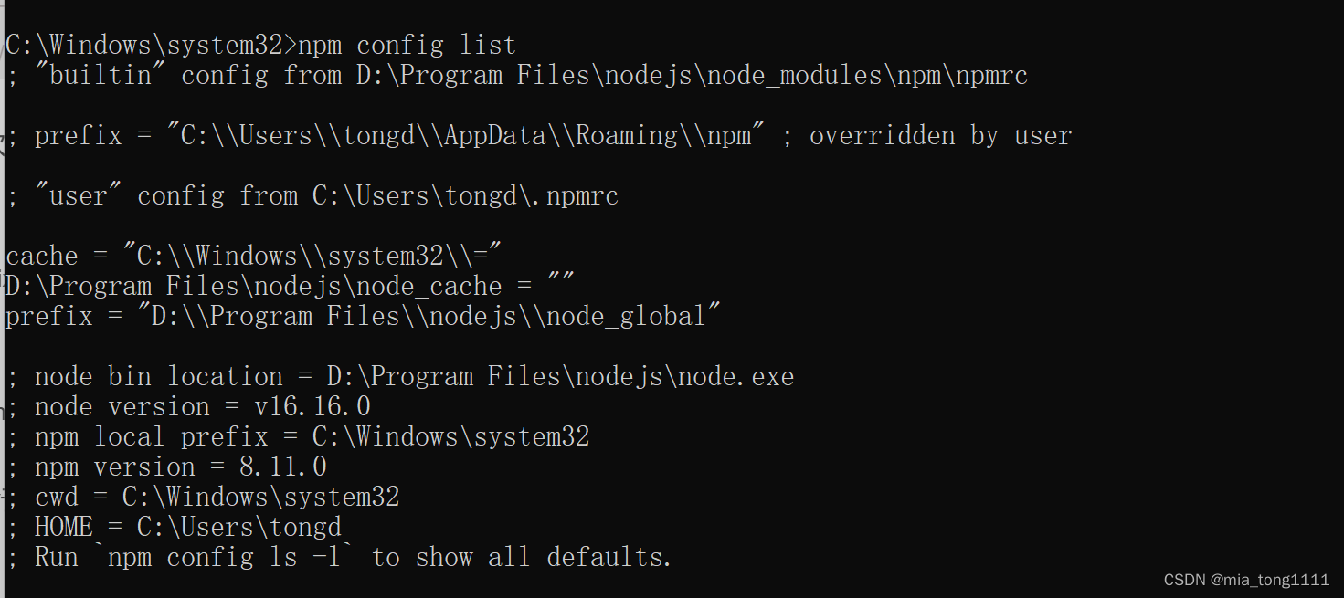 VUE项目环境准备，基于nodejs-v16.16.0_node.js v16.16.0-CSDN博客
