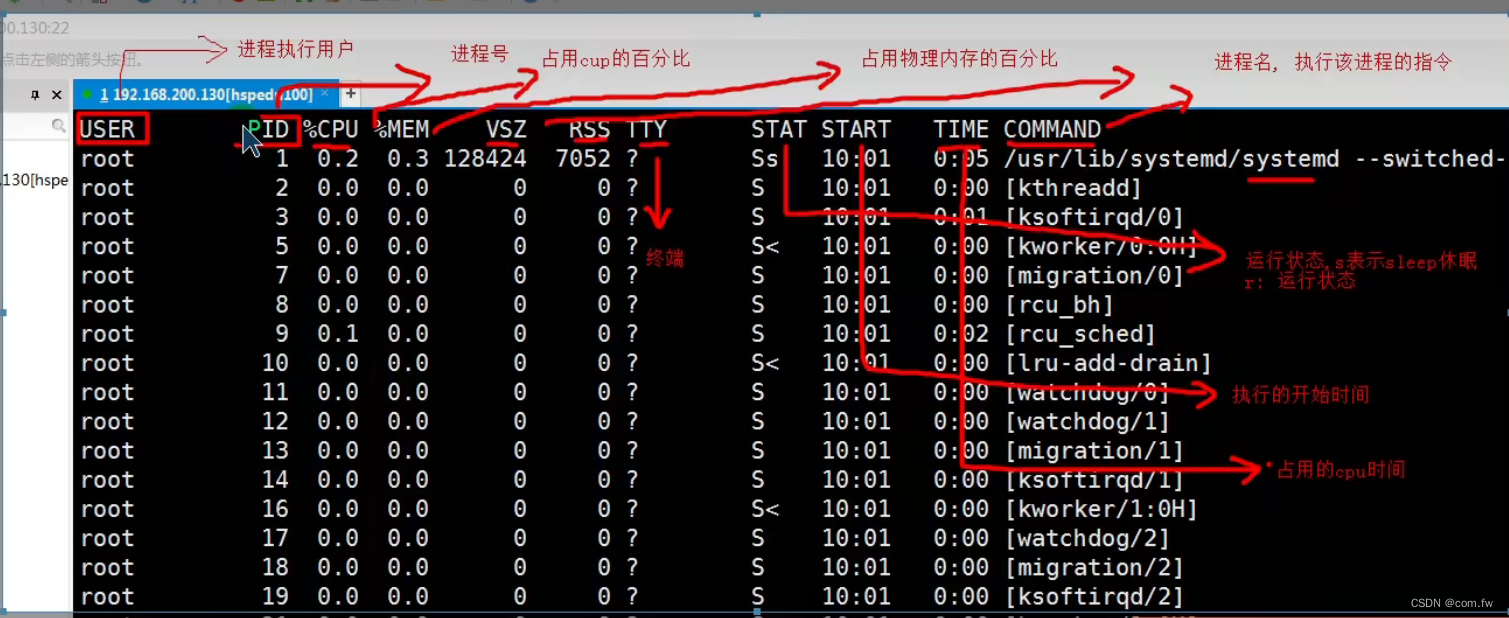Linux进程管理和服务管理_linux服务与进程管理-CSDN博客