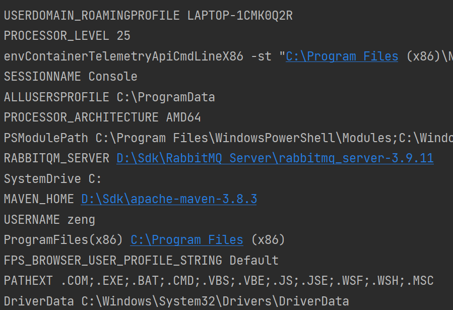 SpringBoot应用环境分析StandardEnvironment-CSDN博客