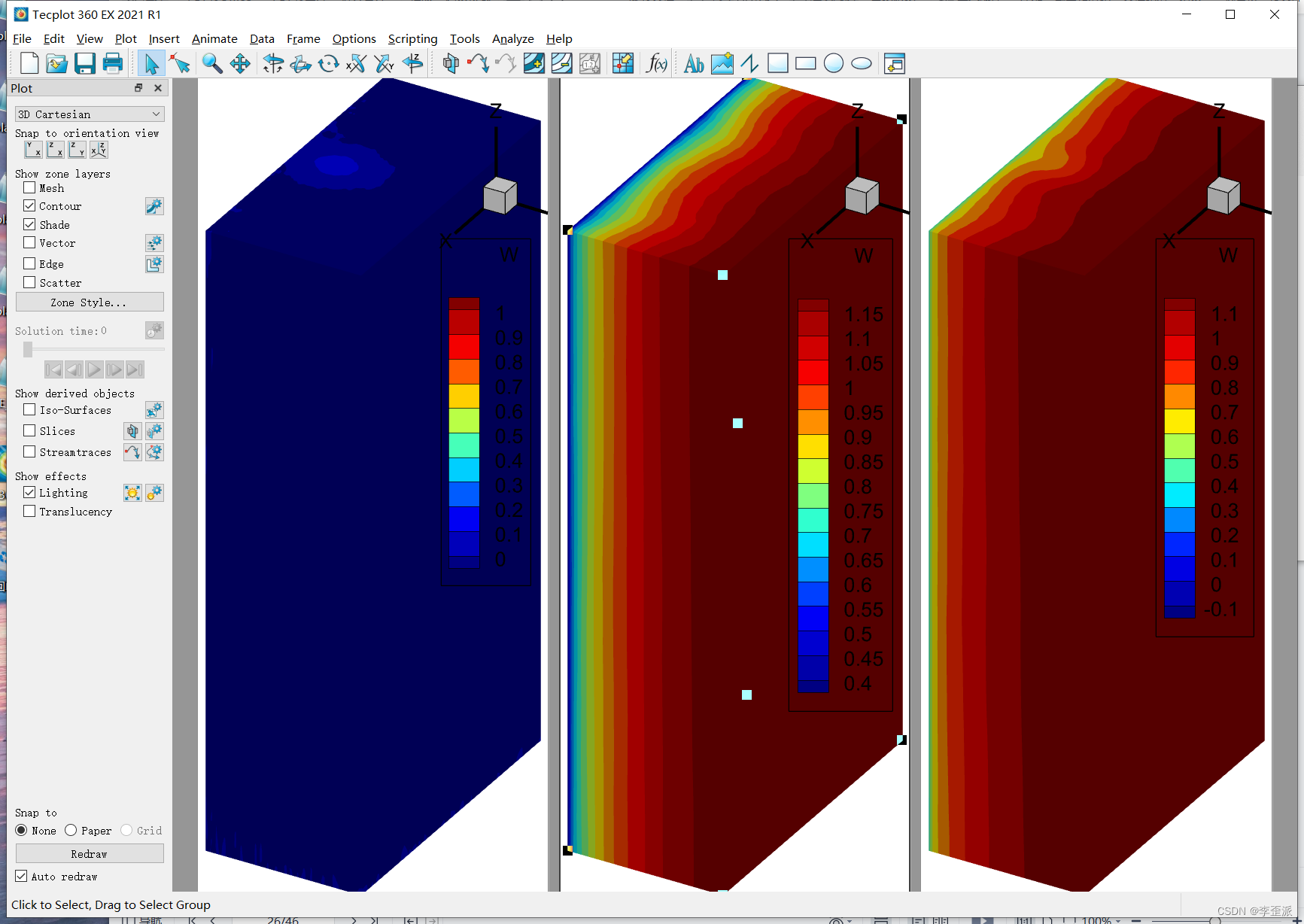 tecplot中zone相减 CFD后处理 利用公式功能计算两组数据集的变化量 完成计算域相减 zoon 或者 block相减 和多组数据集在同一个图像中的显示_tecplot函数计算-CSDN博客