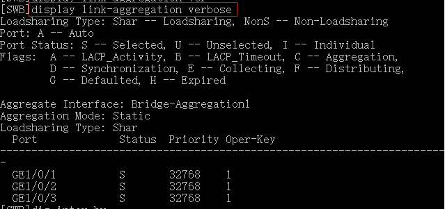 华三H3C交换机配置端口聚合之二层端口静态和动态聚合_link-aggregation mode dynamic-CSDN博客