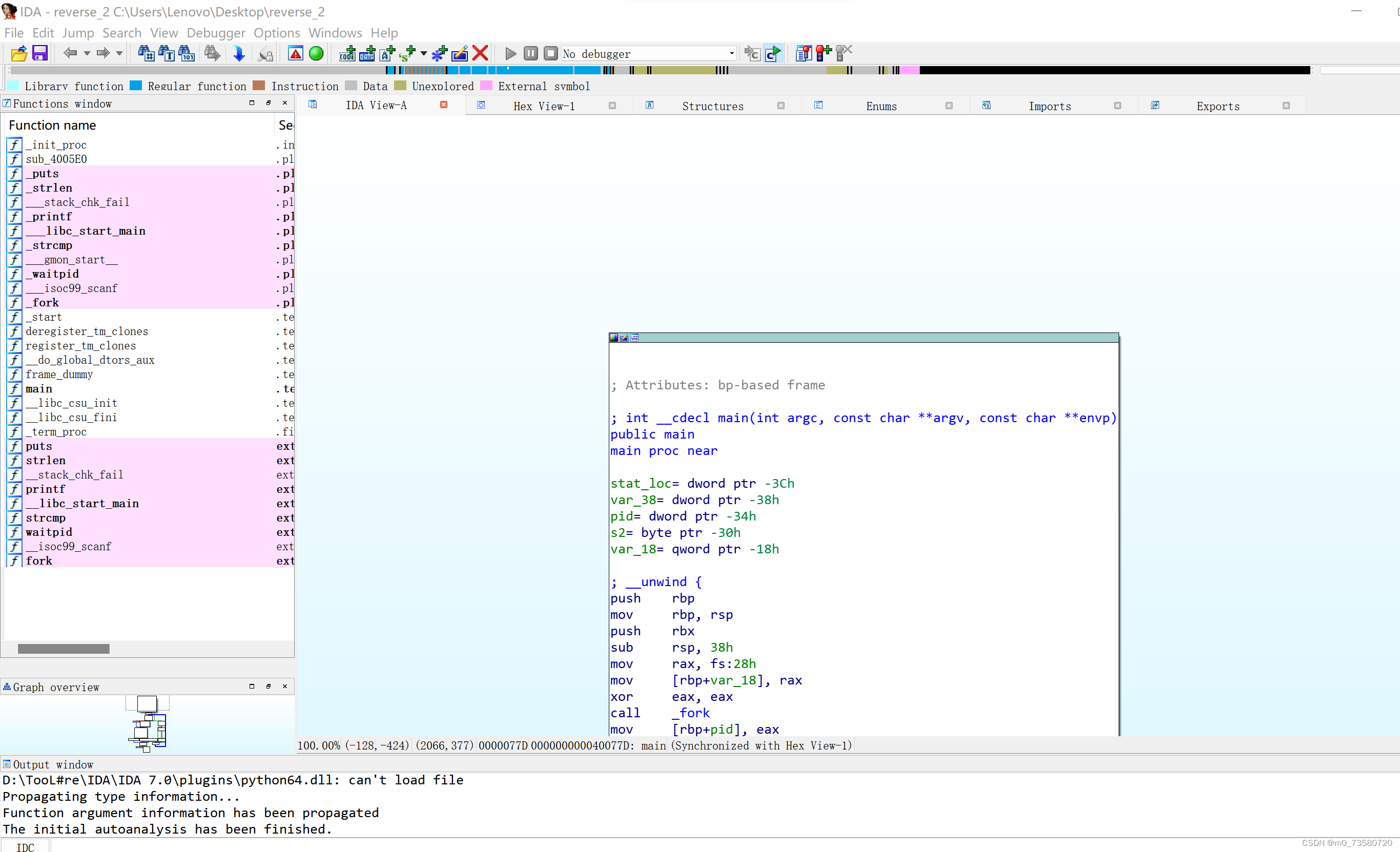 buuctf reverse2 wp-CSDN博客