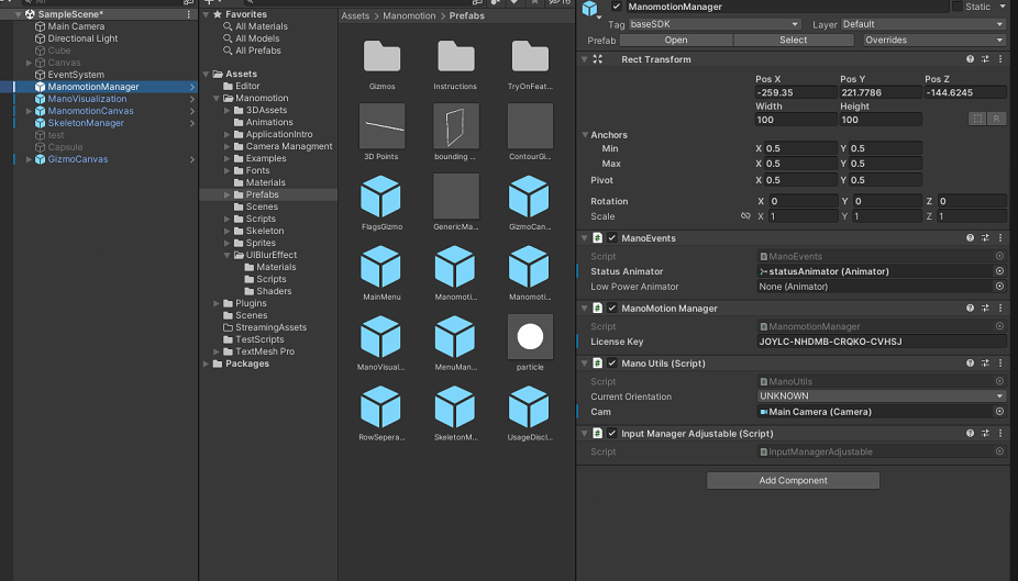 Manomotion sdk的简单使用-CSDN博客