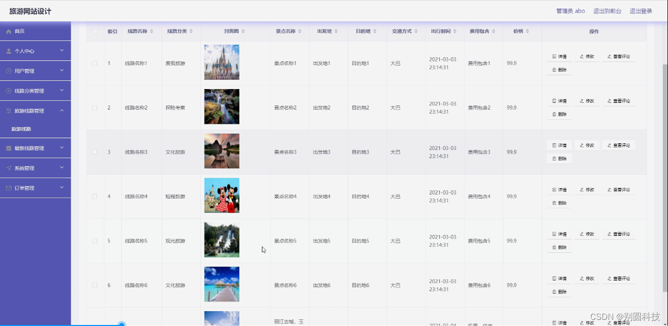 Java毕业设计旅游网站设计（附源码、数据库）旅游网站数据库怎么编写 Csdn博客 