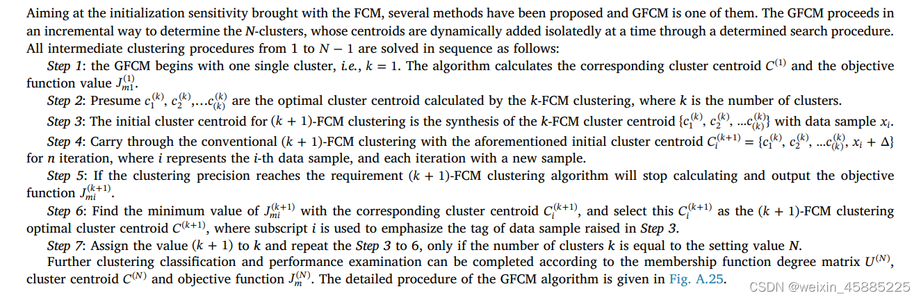 改进聚类算法global Fuzzy C Means Gfcm方法fozgcm Csdn博客
