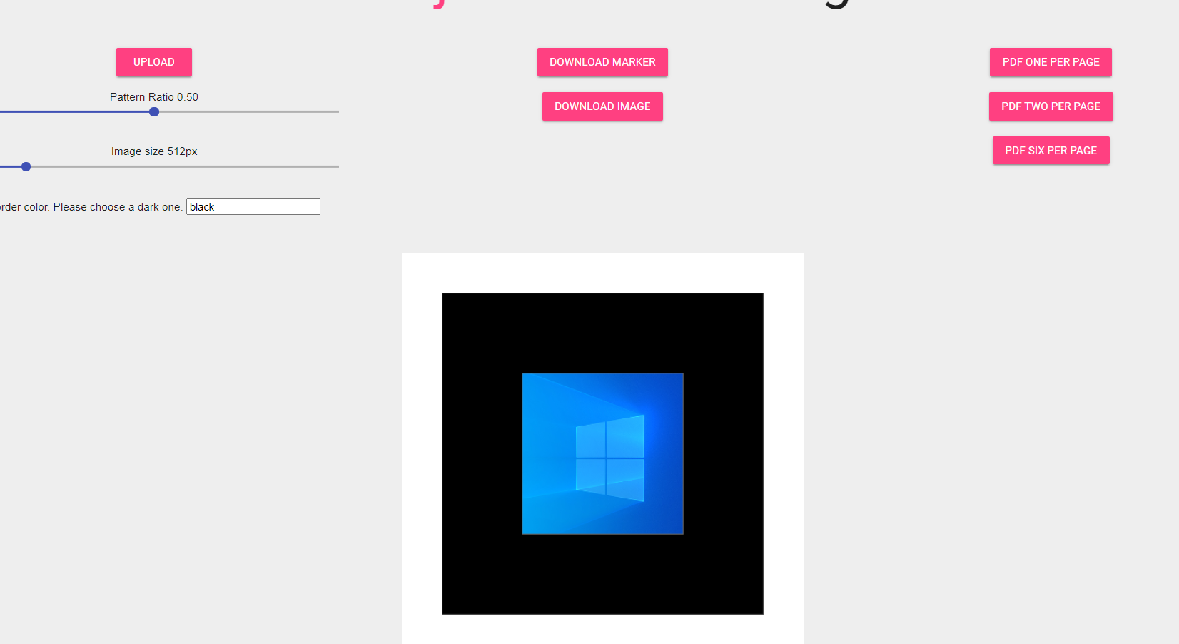 AR.JS/制作标记/虚拟现实/_ar.js marker tracking-CSDN博客