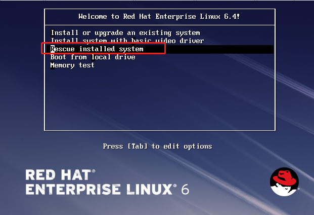 RHEL6 （centos 6）进入救援模式_redhat6 recuse-CSDN博客