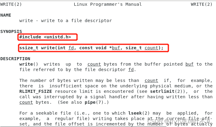 write函数-CSDN博客