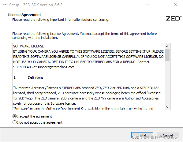 <zed相机开发> Windows安装zed Sdk 362(其他版本一样)zed Sdk老版本下载 Csdn博客