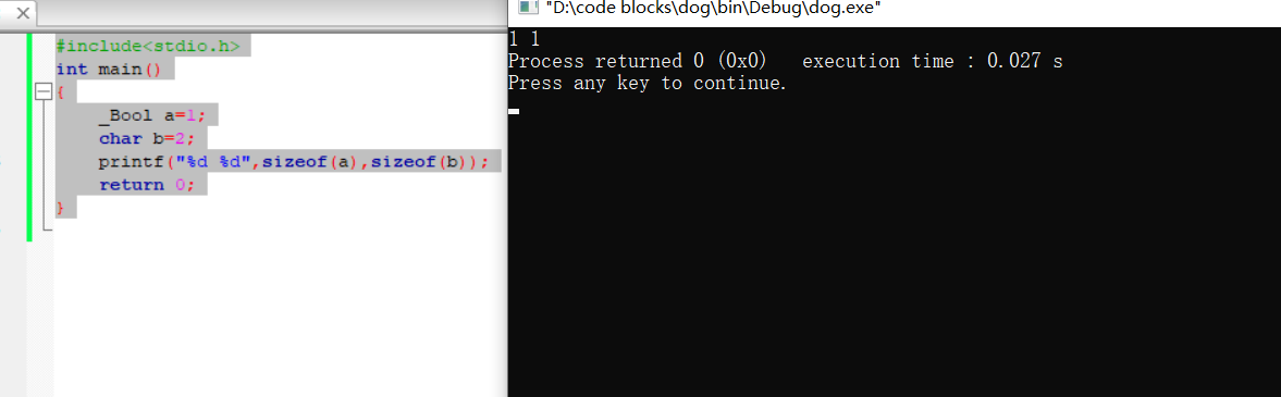 怎样用sizeof计算布尔（bool）类型的变量？_sizeof(bool)-CSDN博客