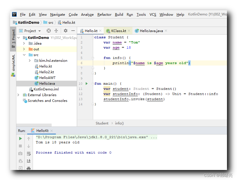 【kotlin】 双冒号操作符详解 获取类的引用 获取对象类型的引用 获取函数的引用 获取属性的引用 Java 中的 Class 与 Kotlin 中的 Kclass