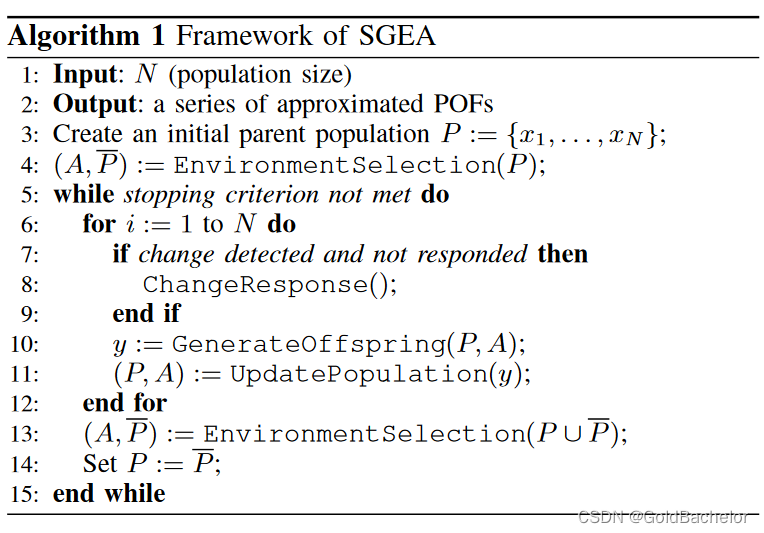SGEA：A Steady-state and Generational Evolutionary Algorithm for Dynamic Multiobjective ...