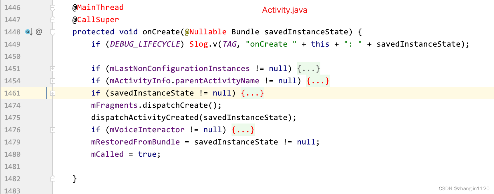 Activity系列：自定义MainActivity的onCreate()在哪里被调用？_at com.example.zsshengxiao.mainactivity.oncreate(m ...