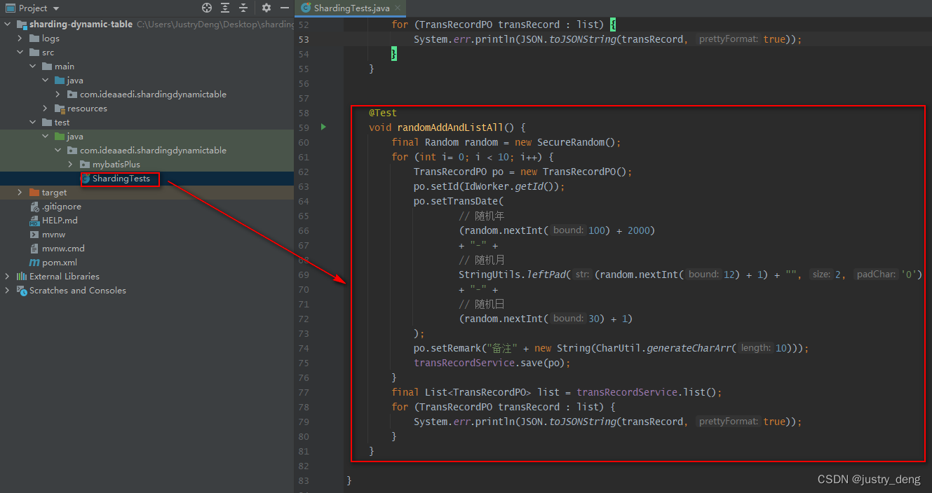 sharing-sphere单库分表（入门级示例）_shardingsphere 建表-CSDN博客