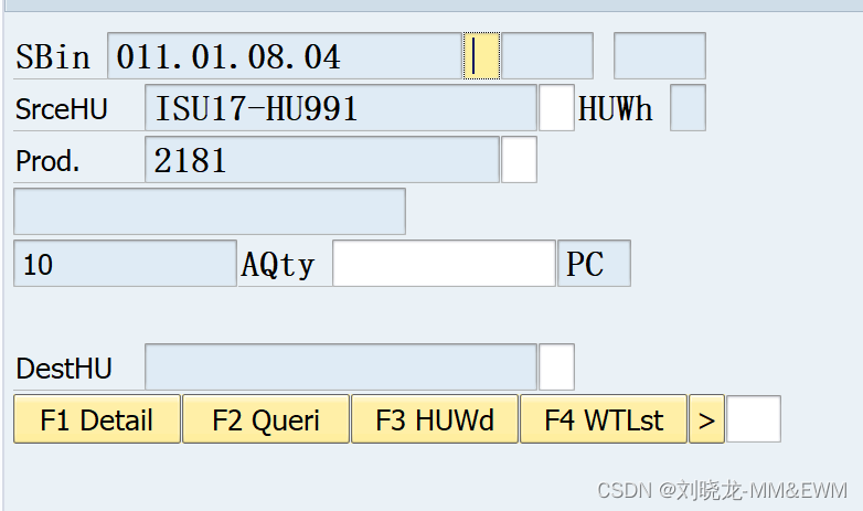SAP EWM-拣货队列操作演示实例_ewm 操作手册-CSDN博客