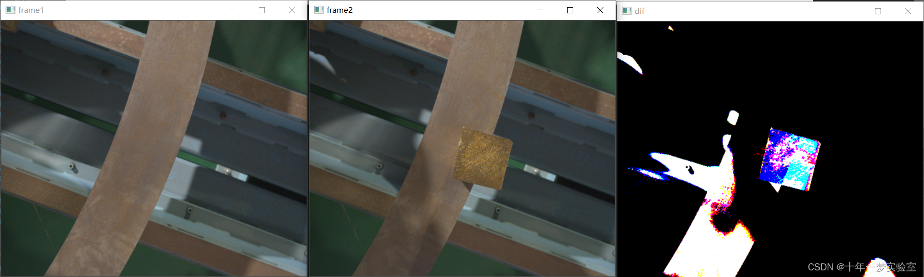 【opencv450】帧间差分法_帧间差分法opencv-CSDN博客