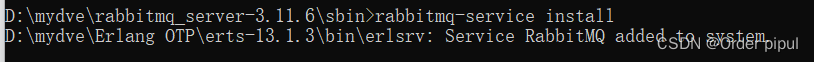 解决windows安装rabbitmq，运行rabbitmqctl Status命令时报错unable To Perform An Operation On Node ‘rabbit的方法 9863