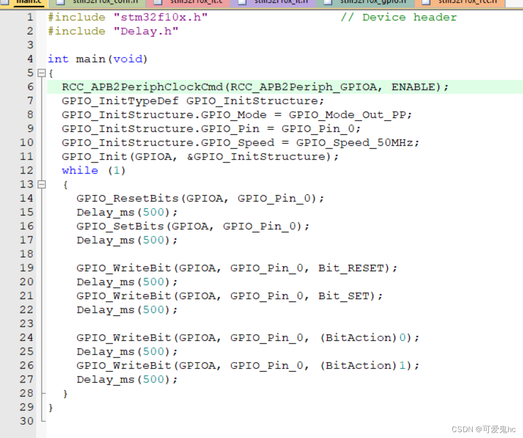 stm32的点灯_bitaction-CSDN博客