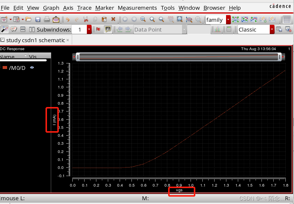 Cadence Virtuoso IC617仿真V-I特性曲线-CSDN博客