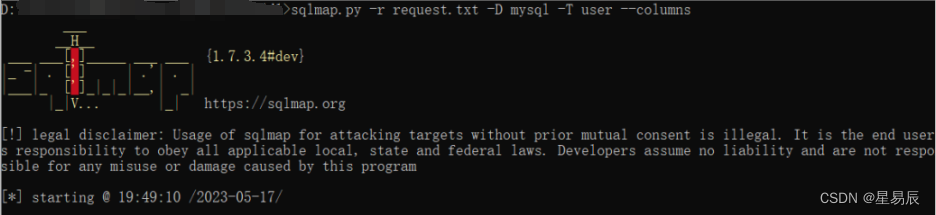 sqlmap工具使用详解及使用sqlmap检测SQL注入漏洞姿势_sqlmap 生成随机user-agent-CSDN博客