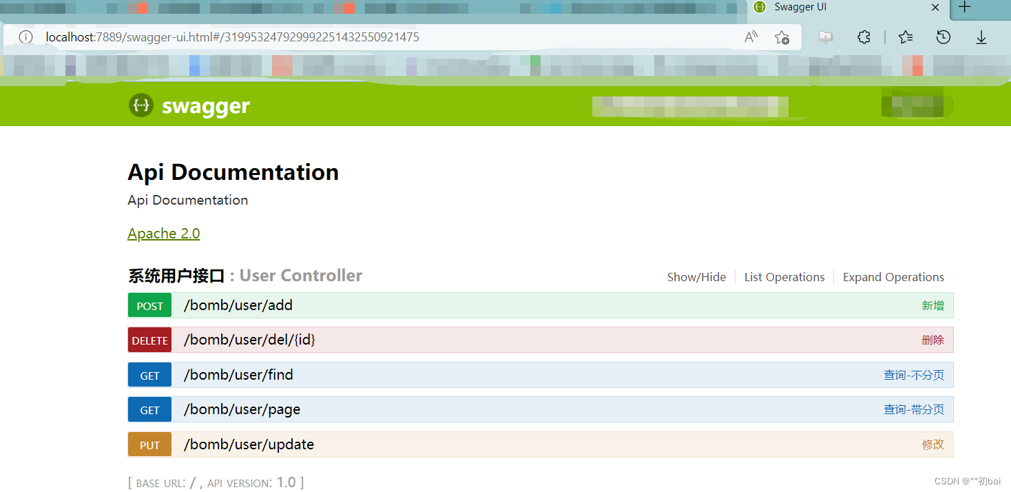 配置Swagger_swagger配置启动地址-CSDN博客