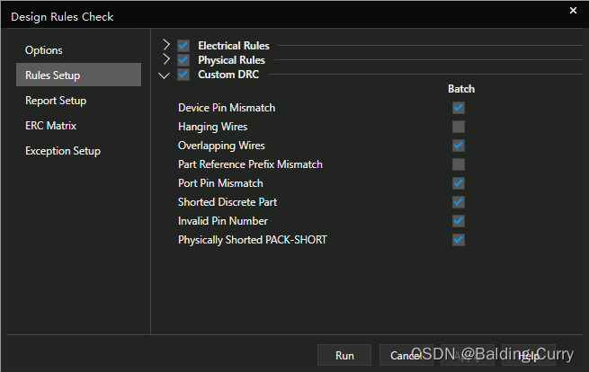 17.4版本的OrCAD中，Design Rules Check(DRC)的使用？_orcad17.4 drc-CSDN博客