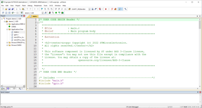STM32CubeMX学习之旅1：点亮一个LED灯_m3主控模块-CSDN博客